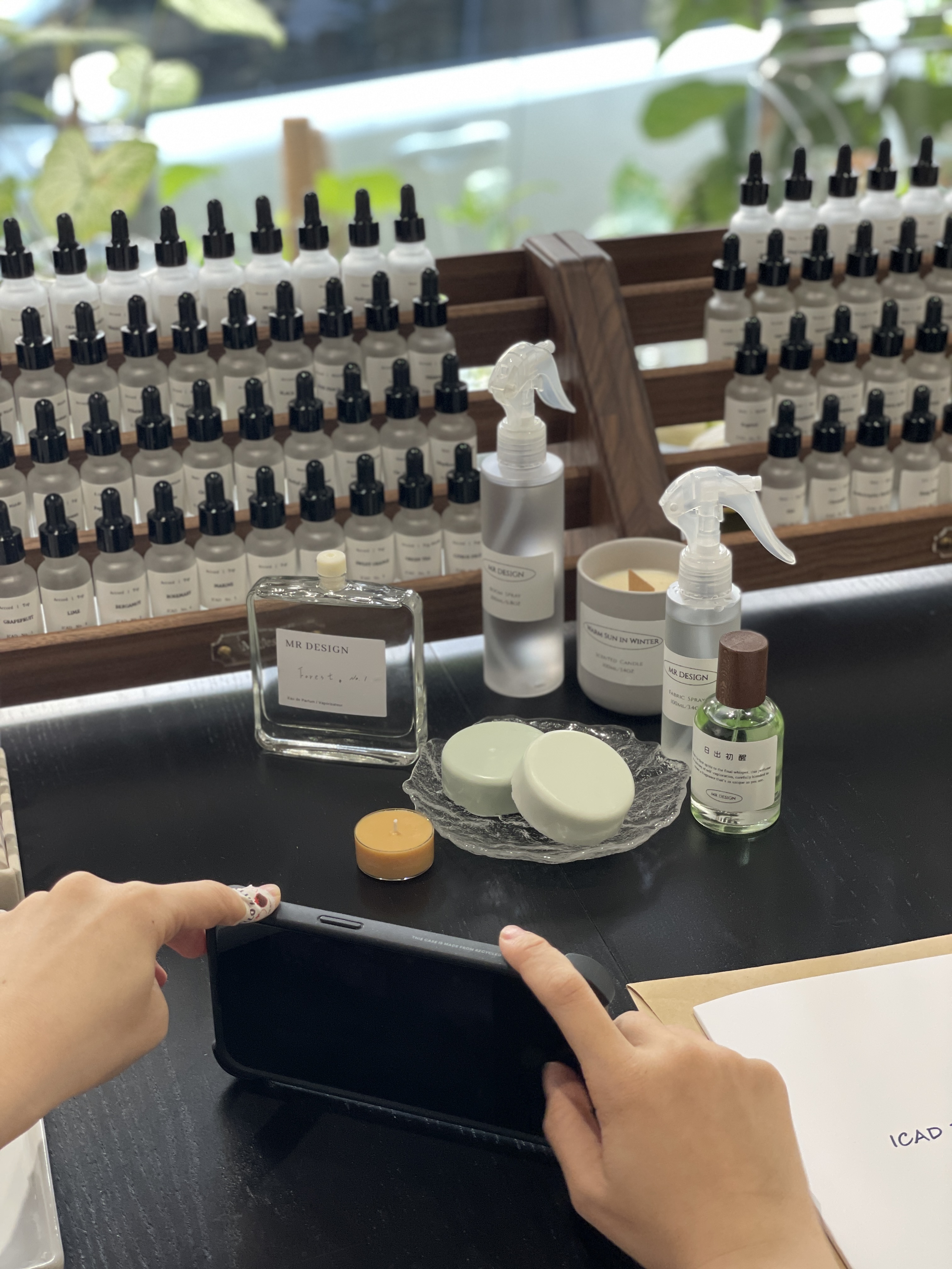 ICAD 調香師創業證照班 – MR Design Studio & Cafe